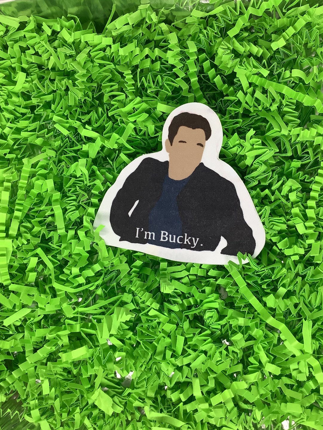 Bucky Barnes 'Im Bucky' Sticker - Etsy Österreich
