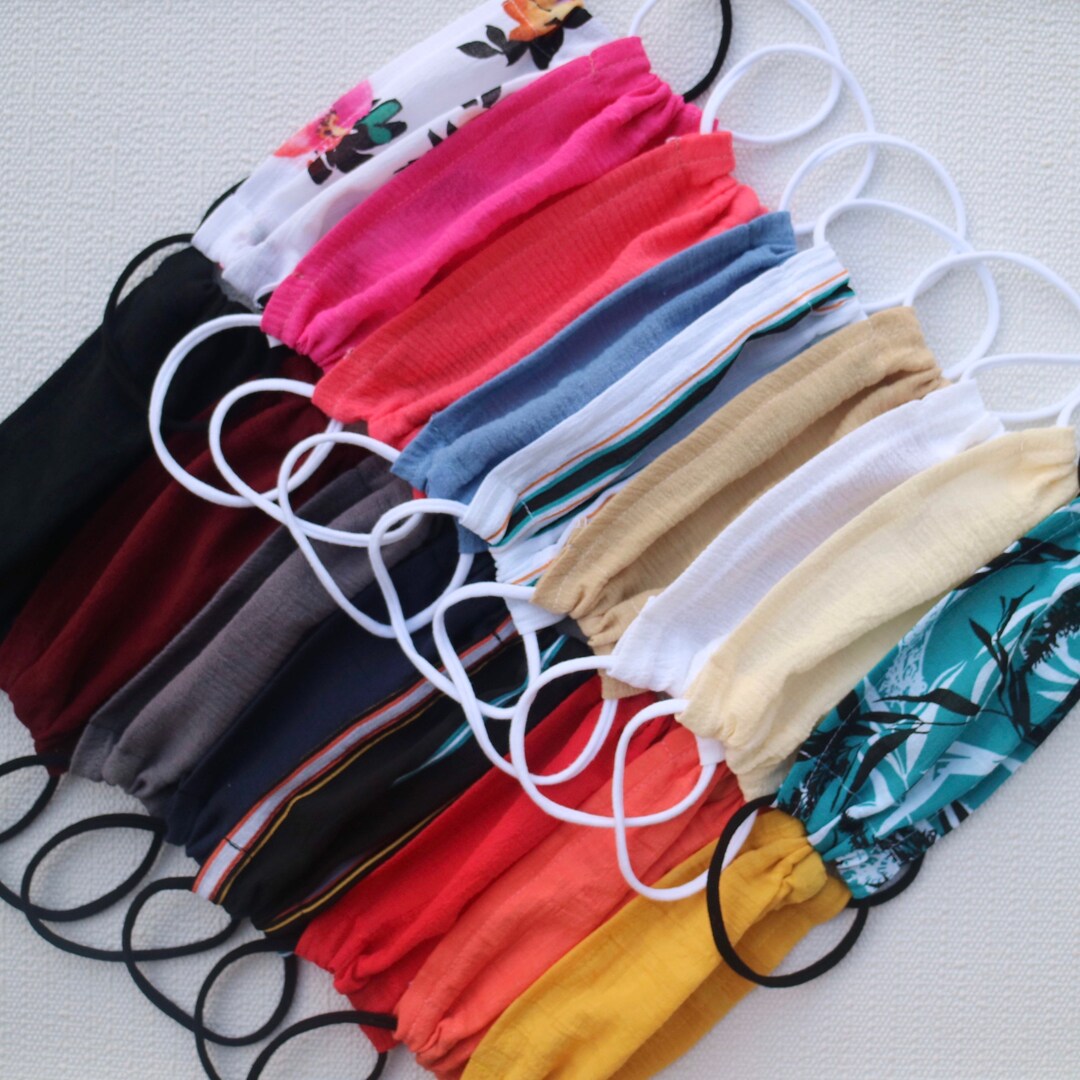 Gauze Face Mask/100% Cotton/ Single Layer/ Adult, Junior, Kids ...