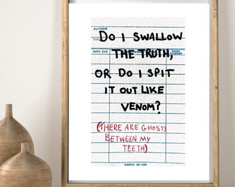 Art Poetry - Etsy
