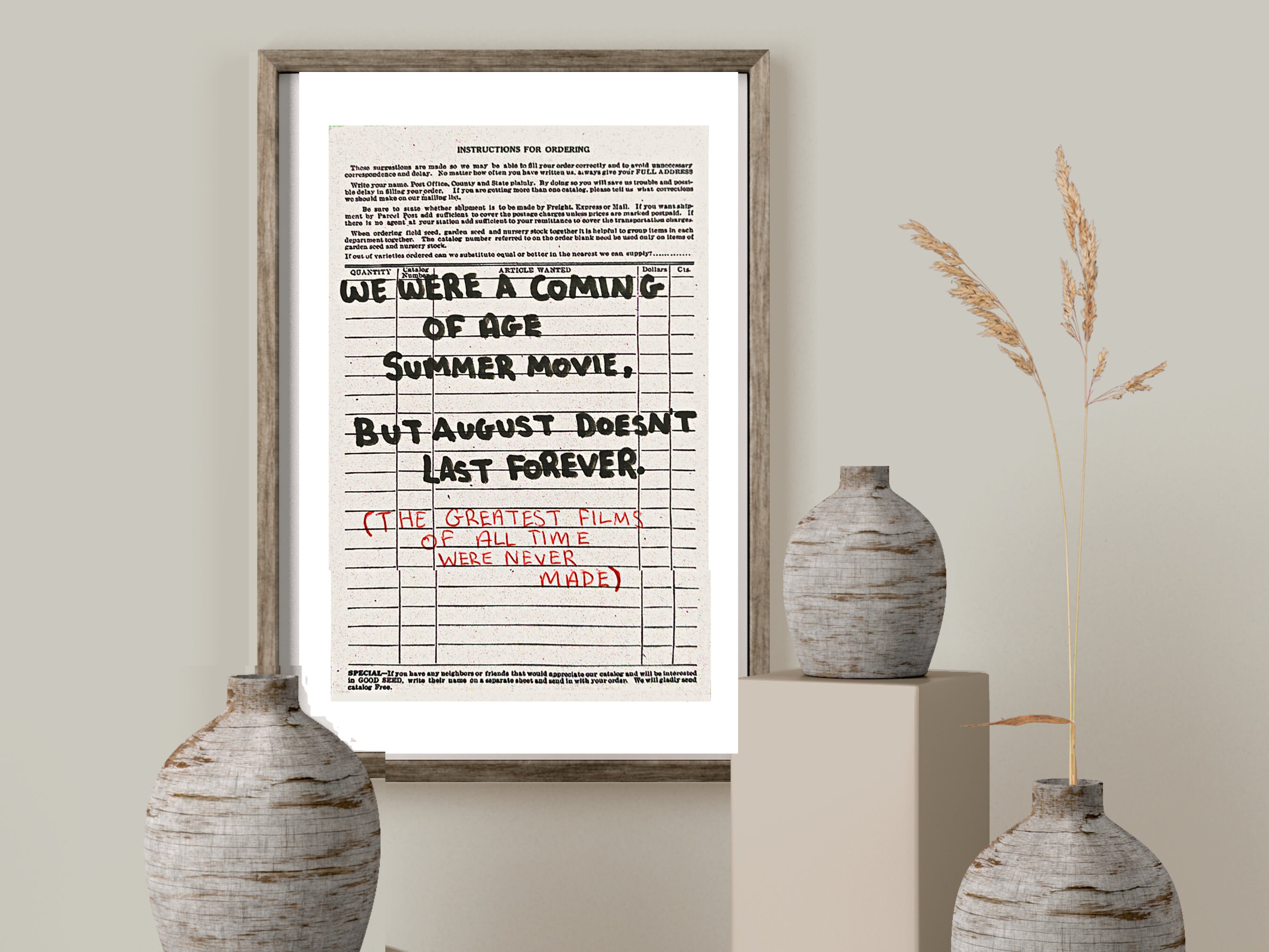 Coming of Age Poetry Print Collage Poetry, Digital Poetry Print, M.k ...
