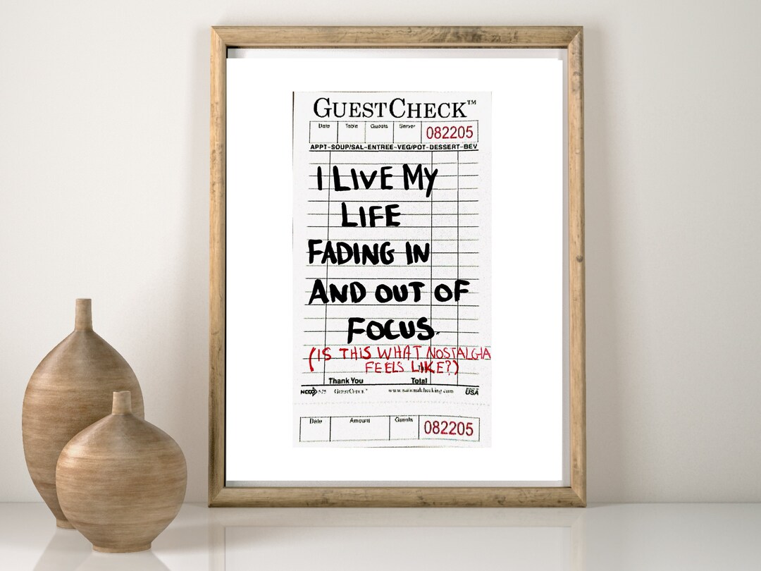 Nostalgia Poetry Print | Collage Poetry, Digital Poetry Print, M.k.poet ...