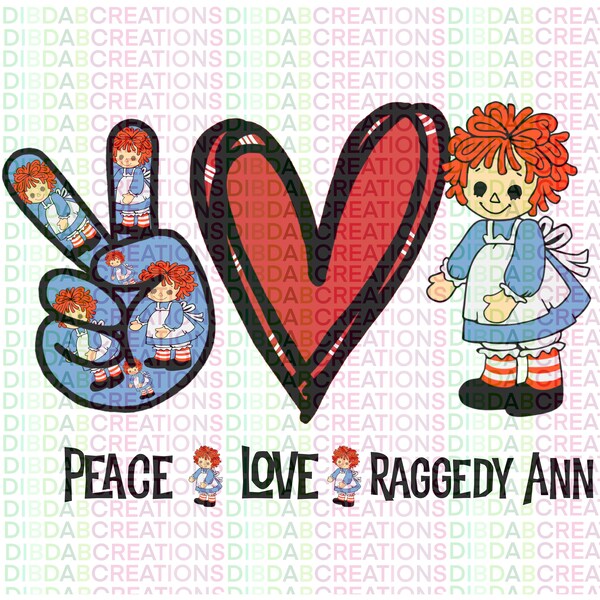 Raggedy Ann - Etsy