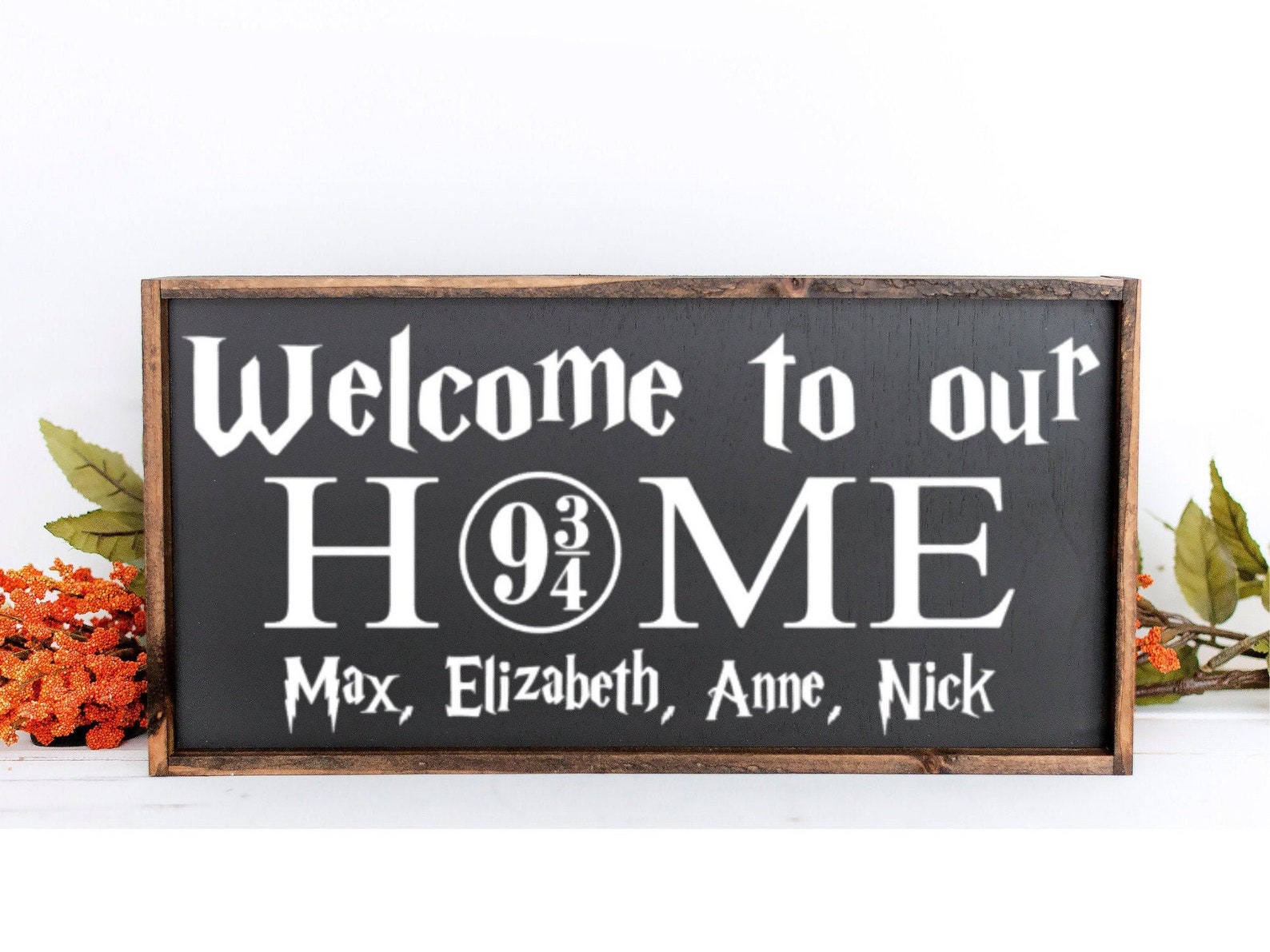 Harry Potter Welcome Sign Welcome Harry Potter Sign Welcome | Etsy