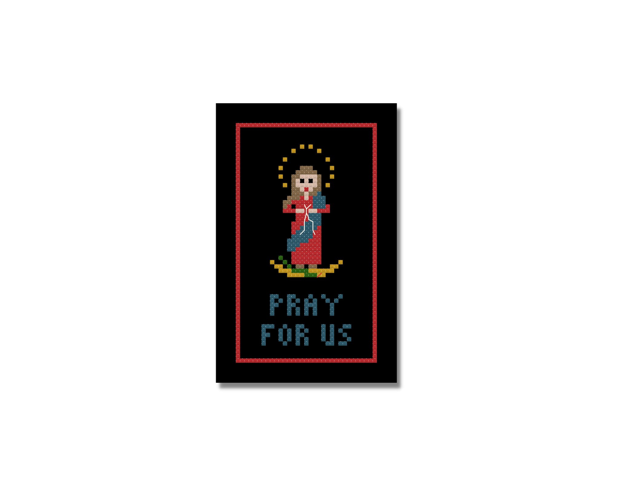 Our Lady Undoer of Knots, Cross Stitch Pattern, PDF File, Mary ...