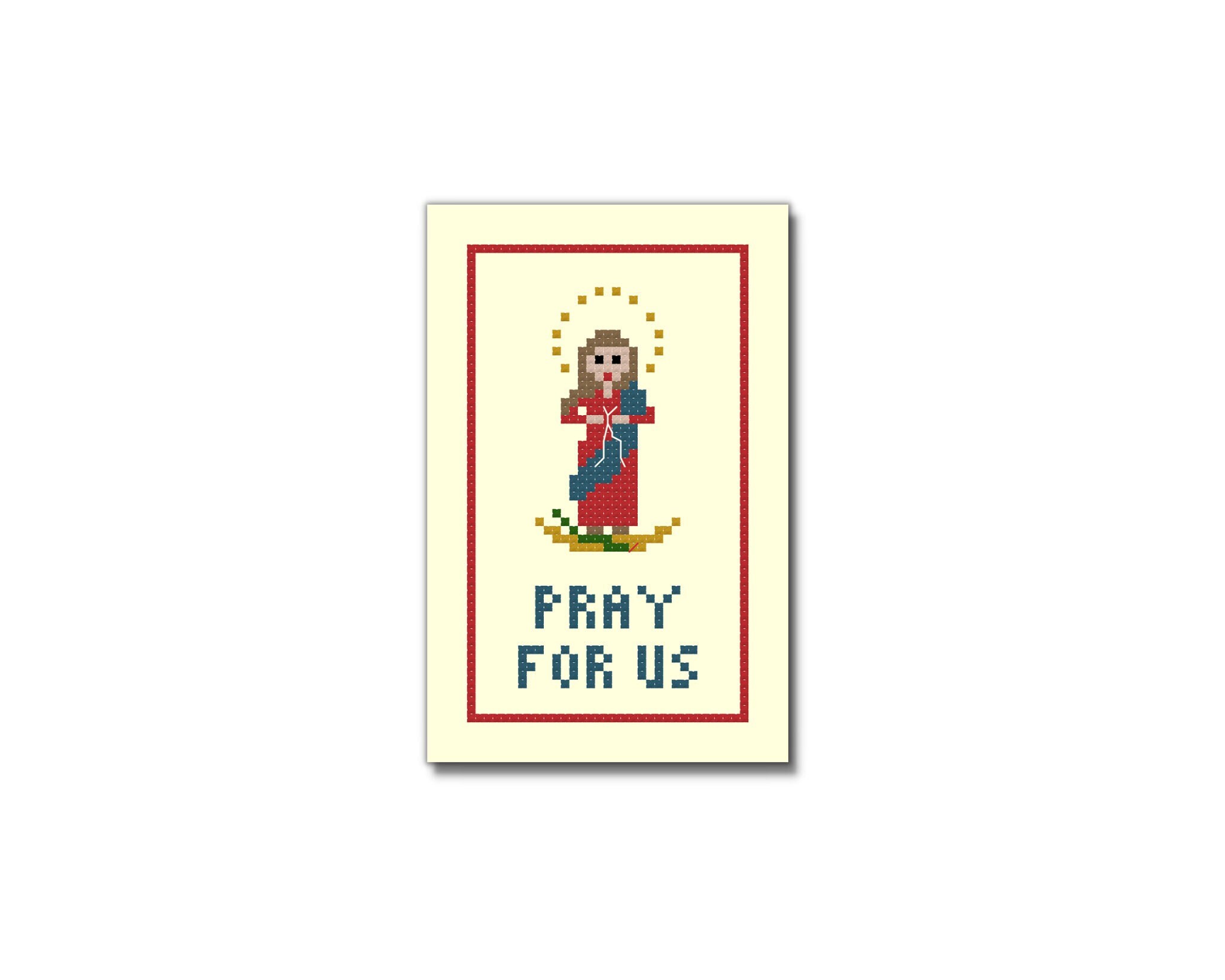 Our Lady Undoer of Knots, Cross Stitch Pattern, PDF File, Mary ...