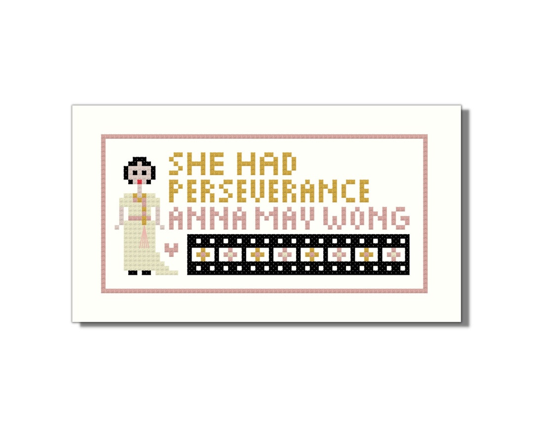 Classic Hollywood Actress, Cross Stitch Pattern PDF File ...