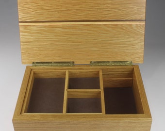 Classic Wooden Multi Purpose Box of Solid Walnut With African Wenge ...