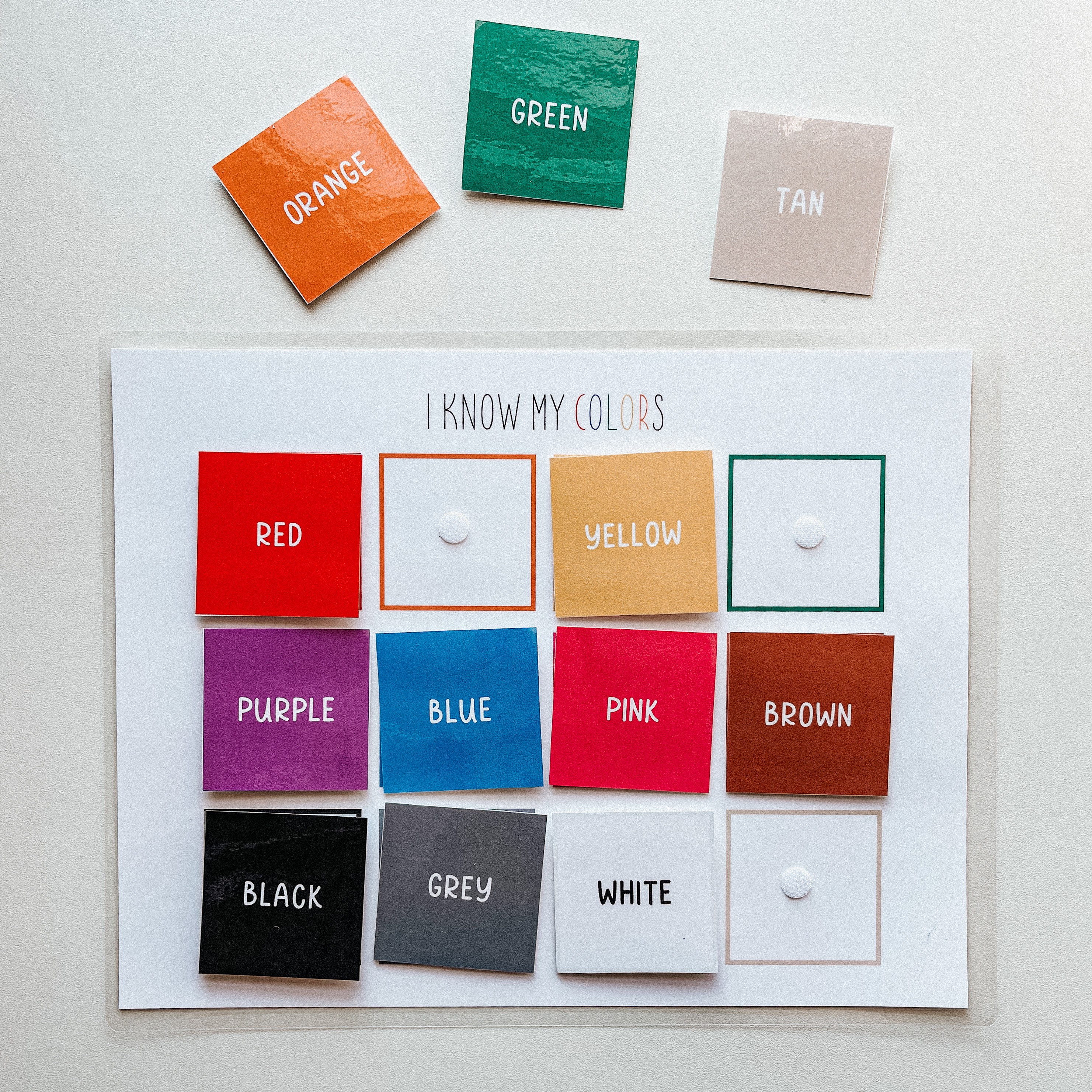 Color Sorting Activity Sheet: Preschool Busy Book (digital Download) - Etsy