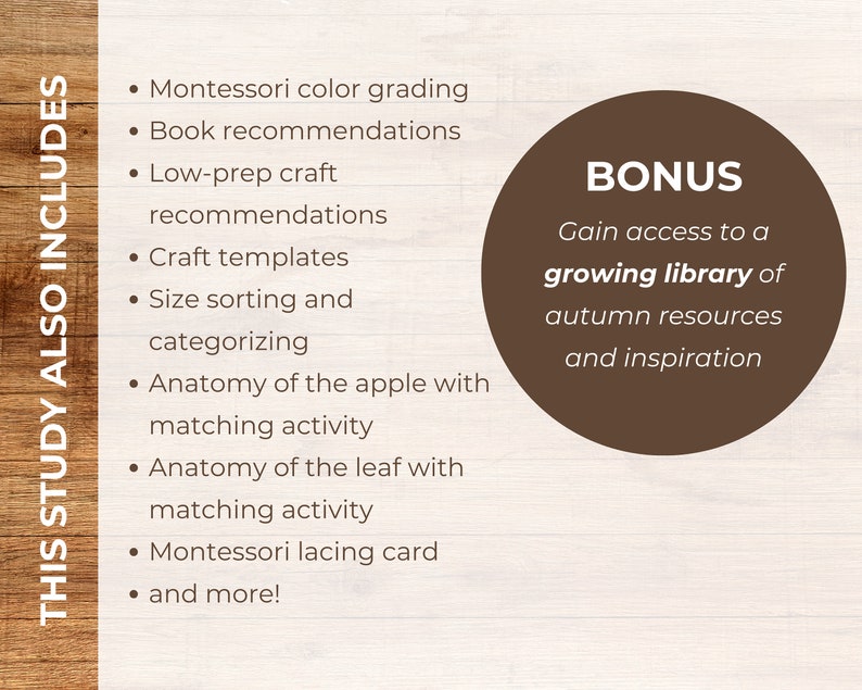 Autumn Preschool Unit Study | Fall Pre-k Printable Curriculum, Autumn ...