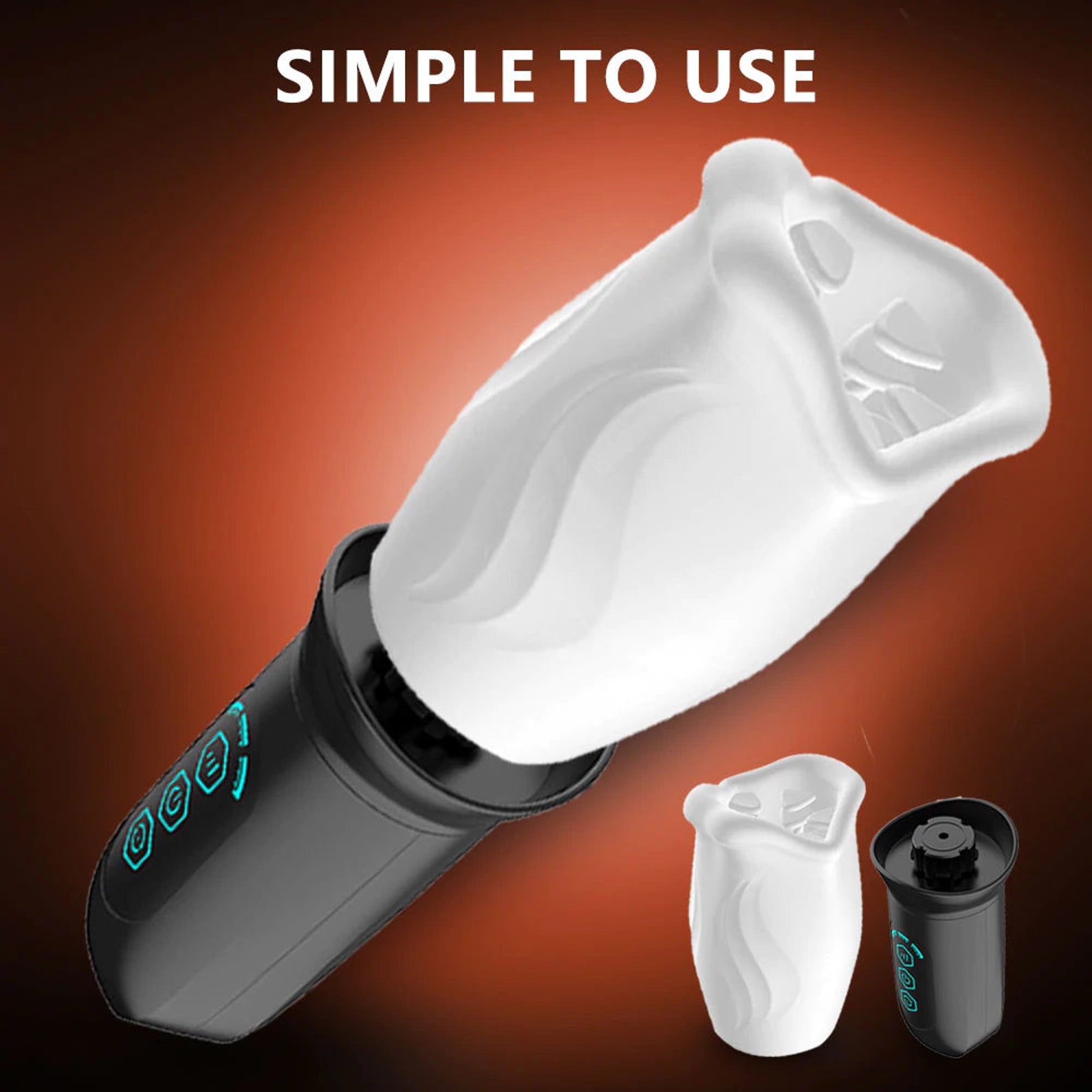 For Him 360 Rotating Vibrator Masturbation Toy Mens Sex Etsy