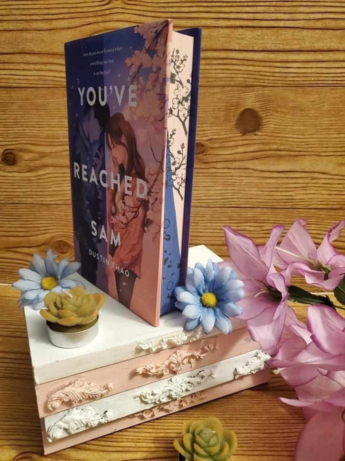 Youve Reached Sam With Stenciled Edges Etsy