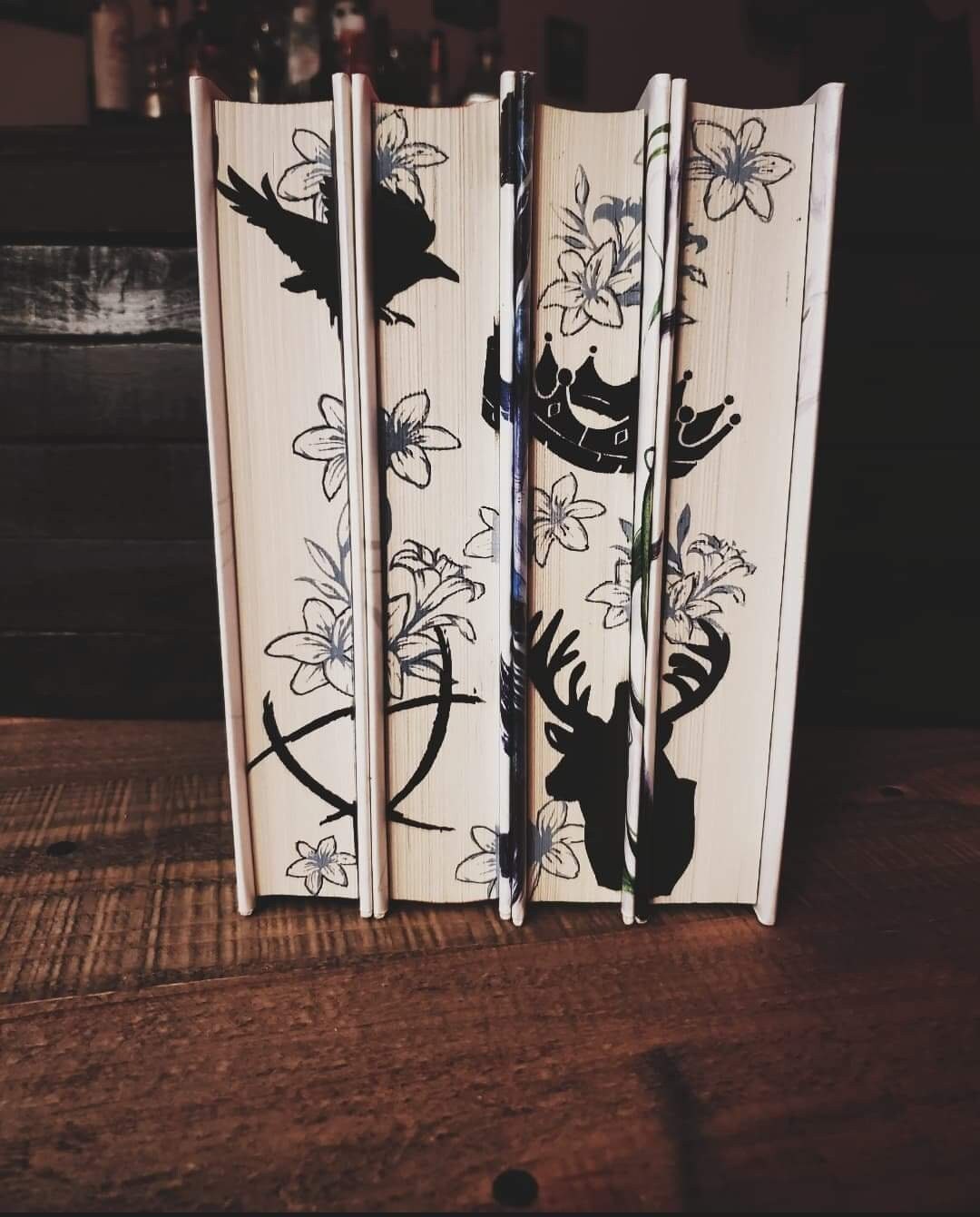The Raven Cycle Series With Stenciled Edges - Etsy