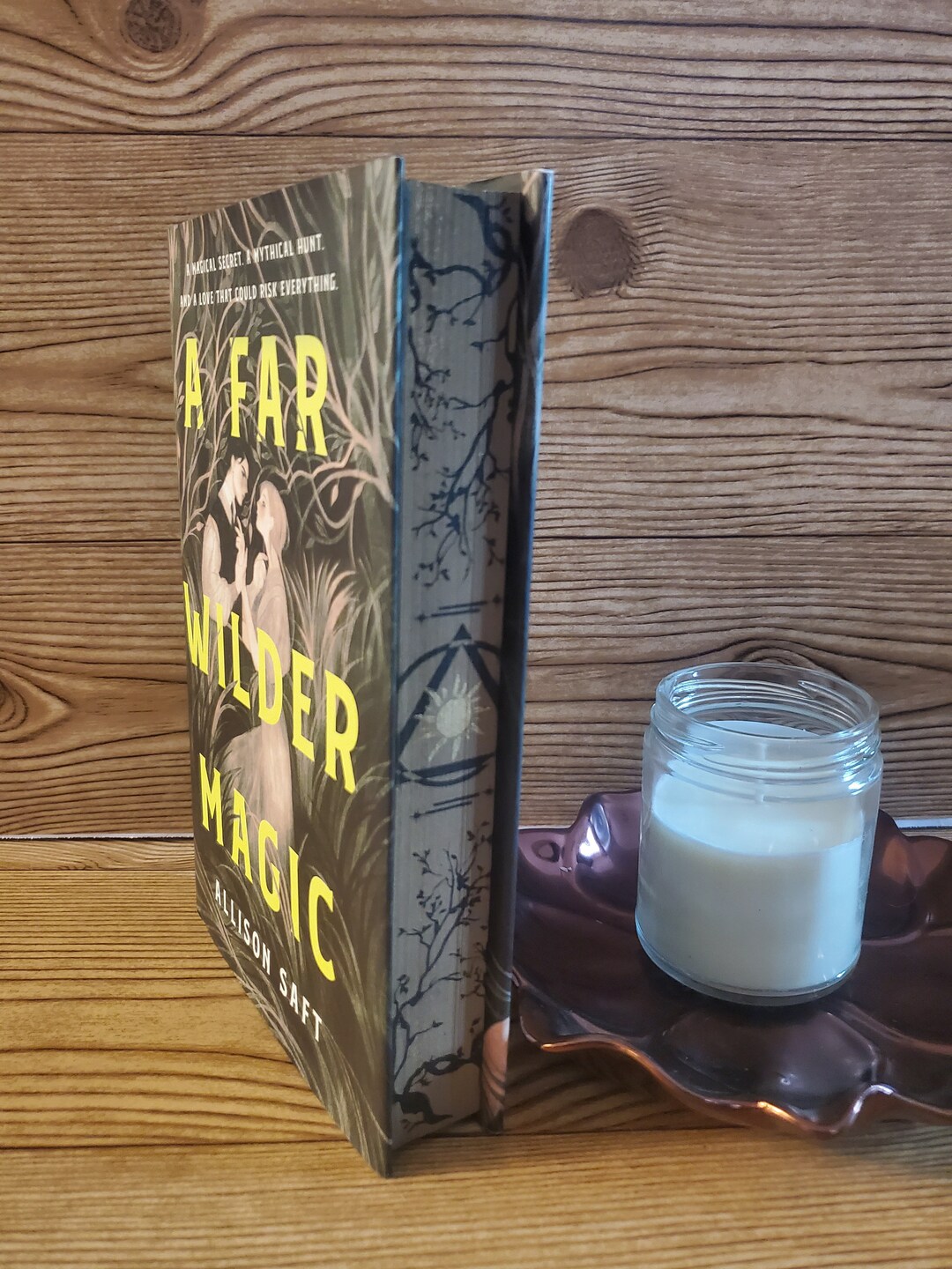 A Far Wilder Magic With Stenciled Edges - Etsy UK