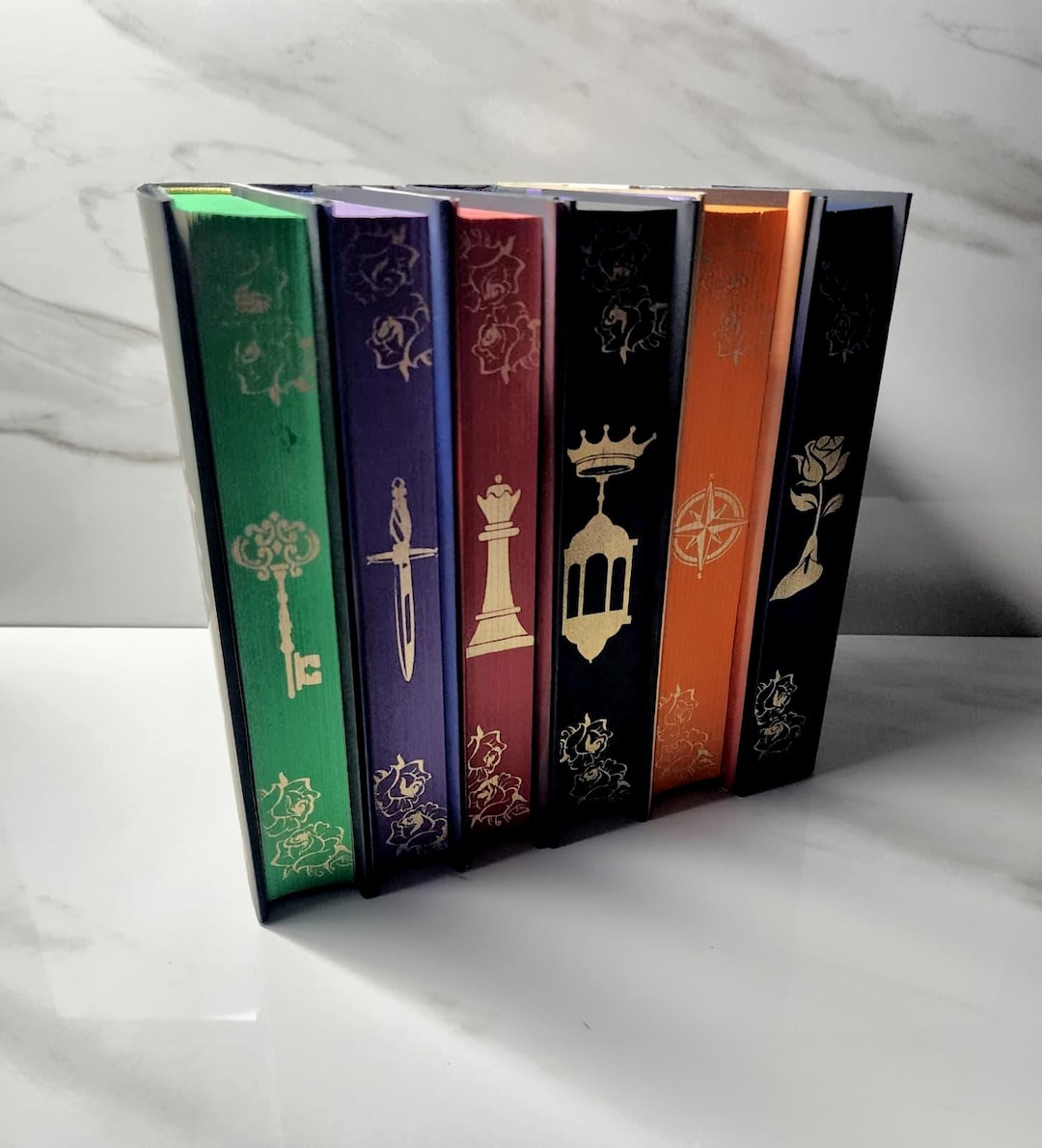 The Inheritance Games Book Set (1-6) With Stenciled Edges - Etsy