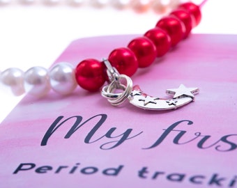 Period Tracking Bracelet, Selene Beads Bracelet, Menstruation Bracelet ...