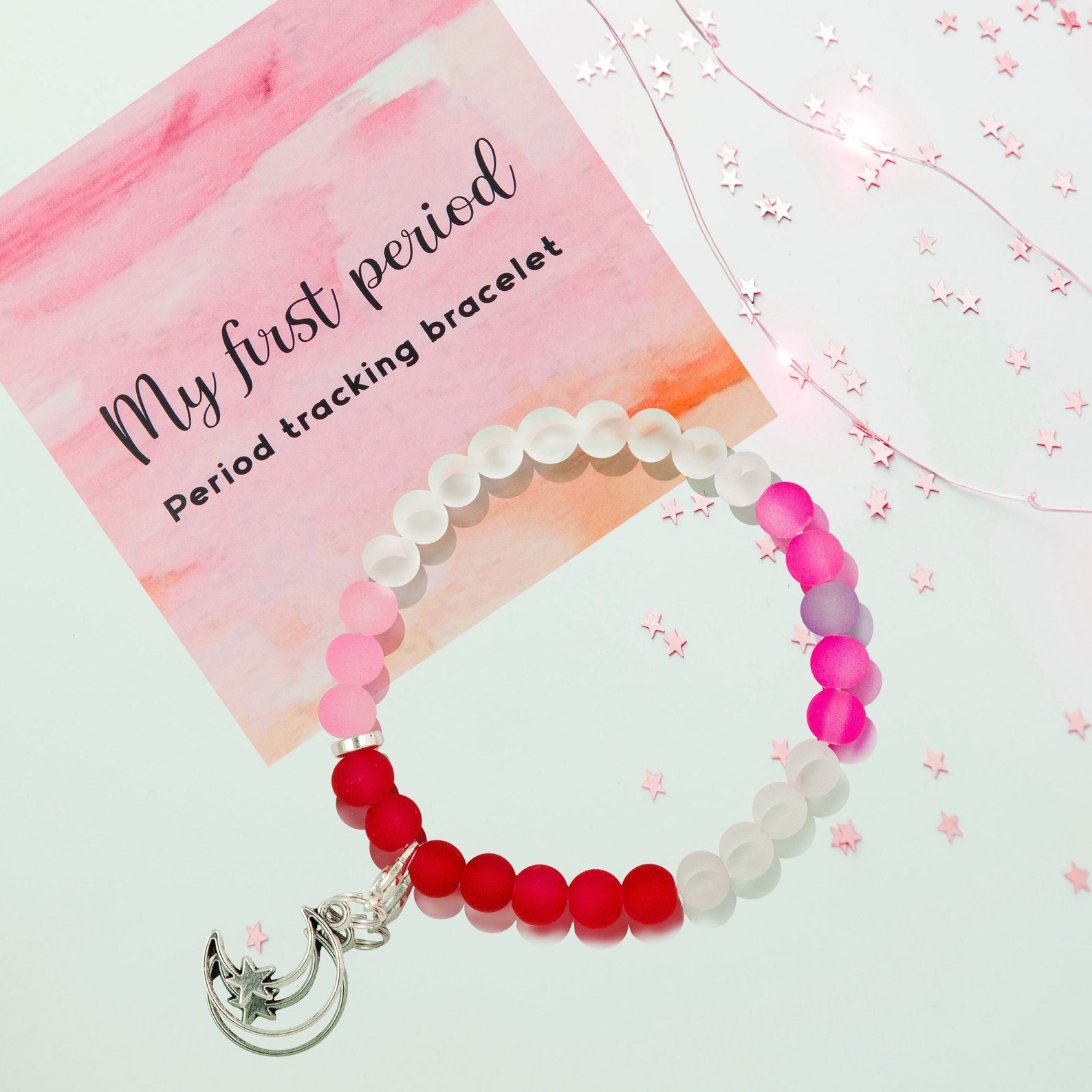 Period Tracking Bracelet Best First Period Ideas - Etsy