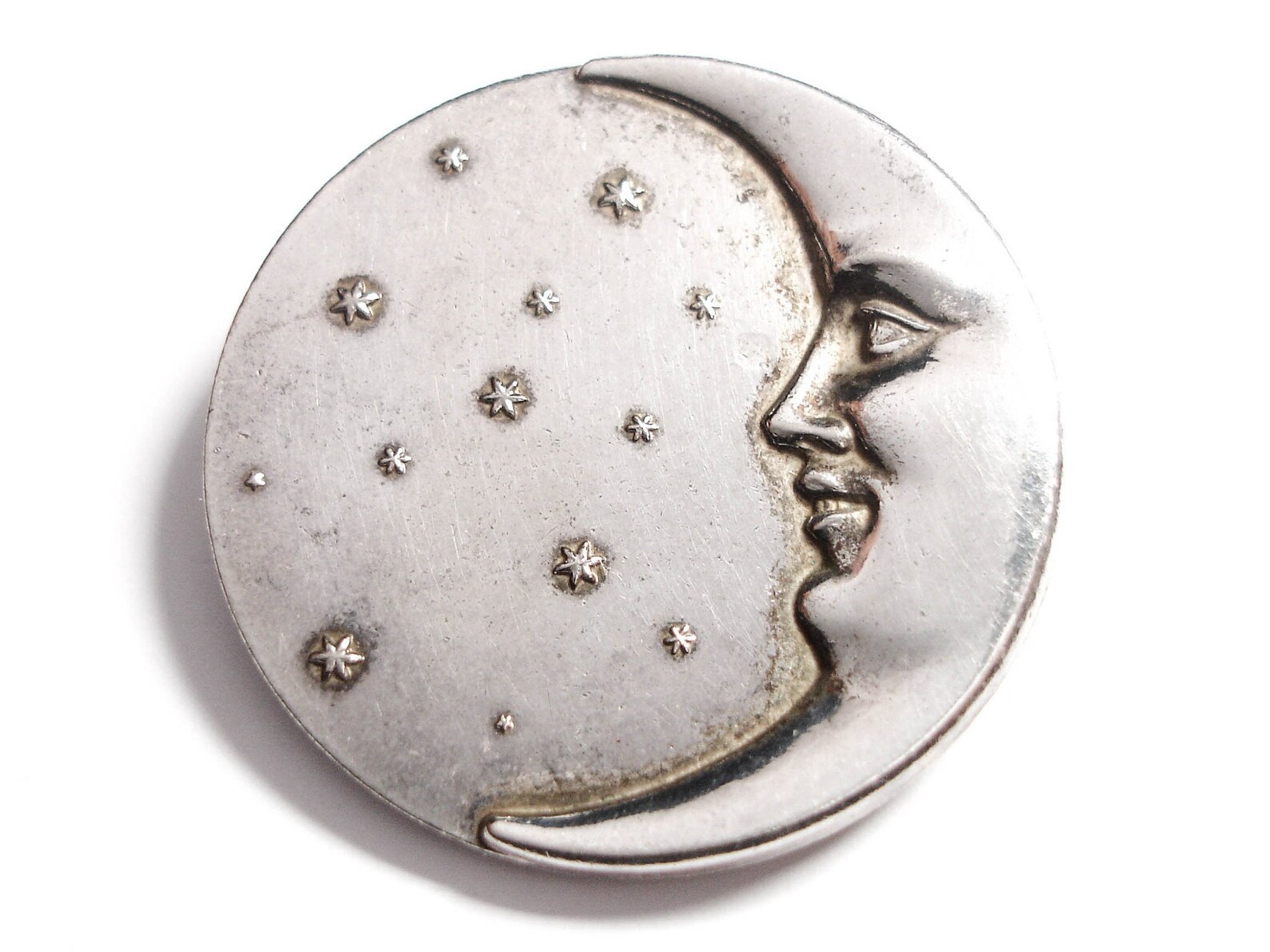 Vintage Moon And Stars Plaque For Reuse | Etsy