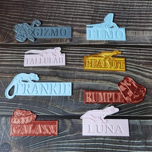 Ball Python Custom Name Plaque - Etsy