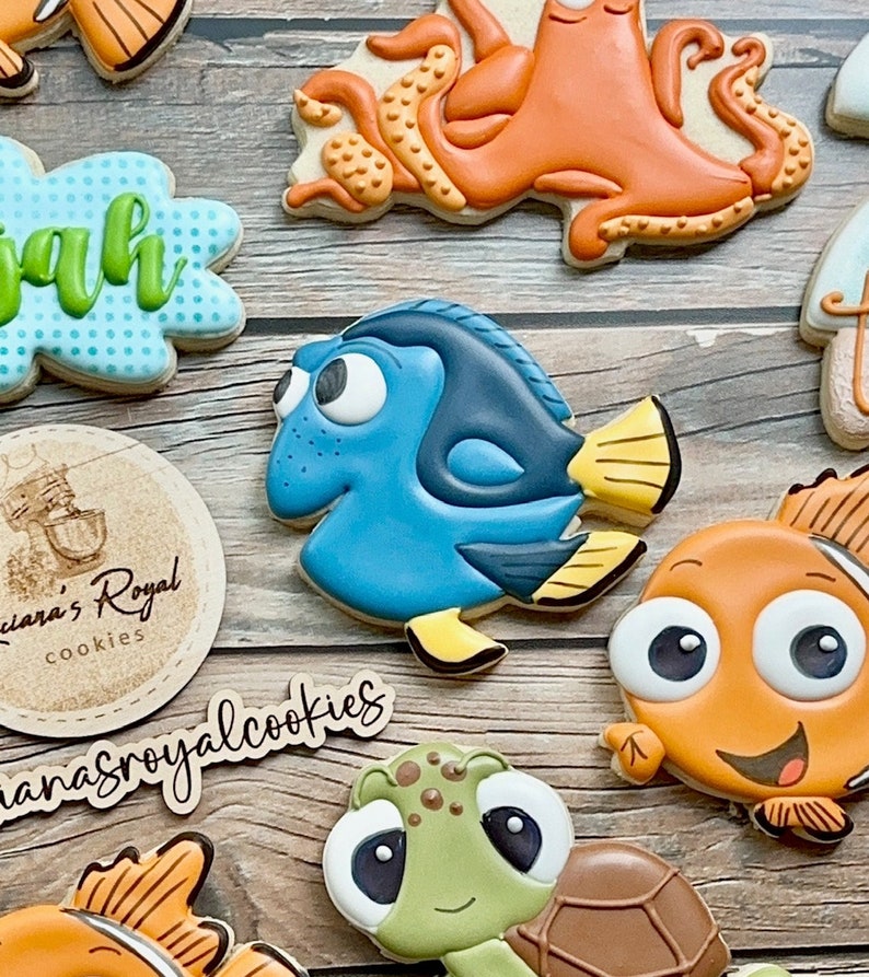 Dory Cookie Cutter / Finding Dory Cutter / Digital STL Cookie Cutter ...