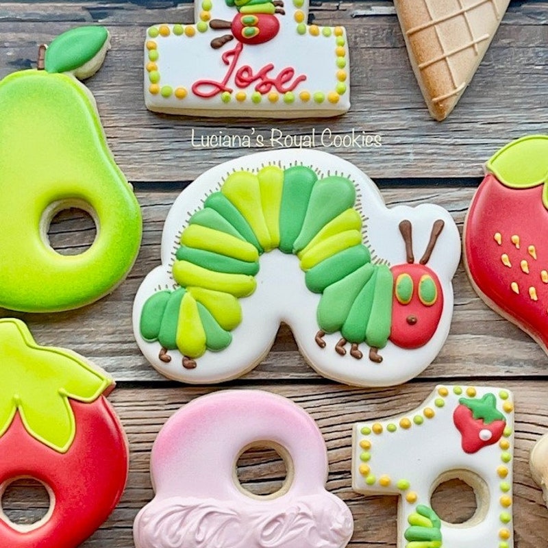 Caterpillar Cookie Stamp - Etsy