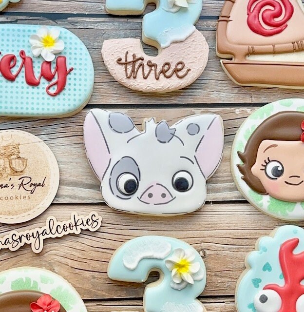 Moana Pua Face Digital STL Cookie Cutter File - - Etsy