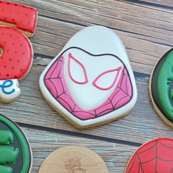 Spider Gwen Cookies - Etsy
