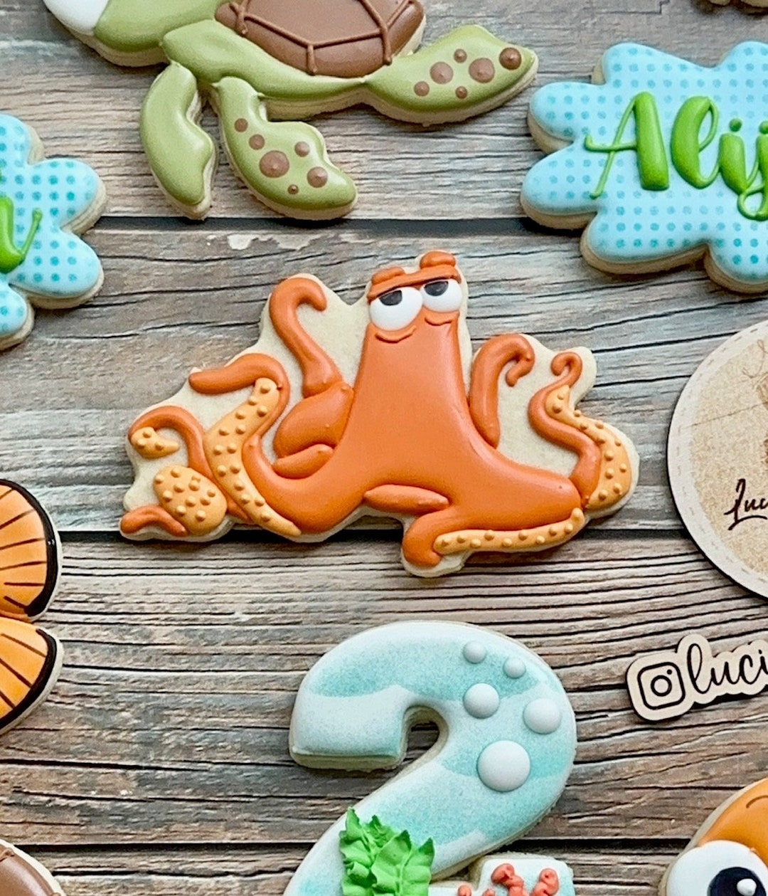 Hank Octopus Digital STL Cookie Cutter File (from the Movie Finding ...