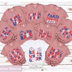 Custom 4th of July Bachelorette Party Shirts Let Freedom Ring ...