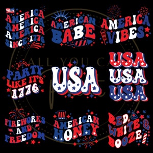 Custom 4th of July Bachelorette Party Shirts Let Freedom Ring ...