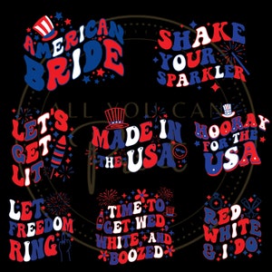 Custom 4th of July Bachelorette Party Shirts Let Freedom Ring ...