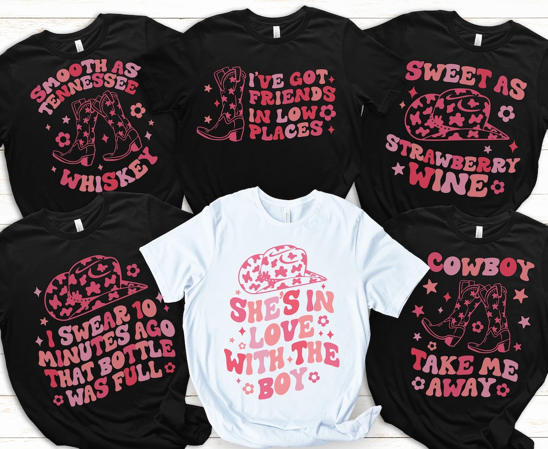 Custom Country Music Tshirt Bachelorette Party Nashville Shirt Western ...