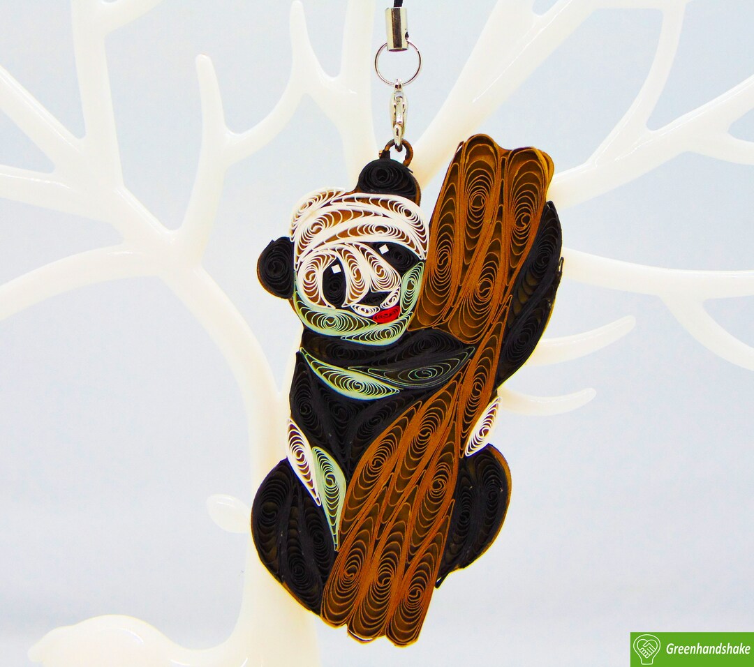 Panda, Quilling Ornaments Collection,home Decorations Holiday Decor ...