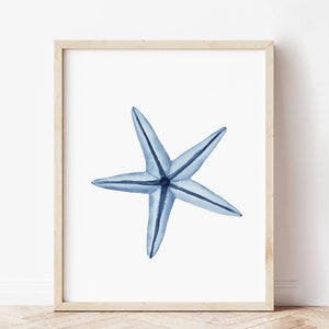 Watercolor Sea Creatures Prints Set of 3. Coastal Printable Wall Art ...