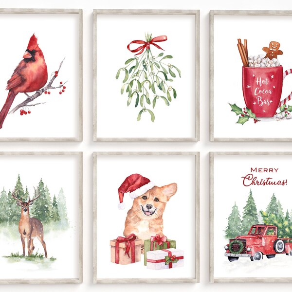 Winter Set 6 Poster - Etsy