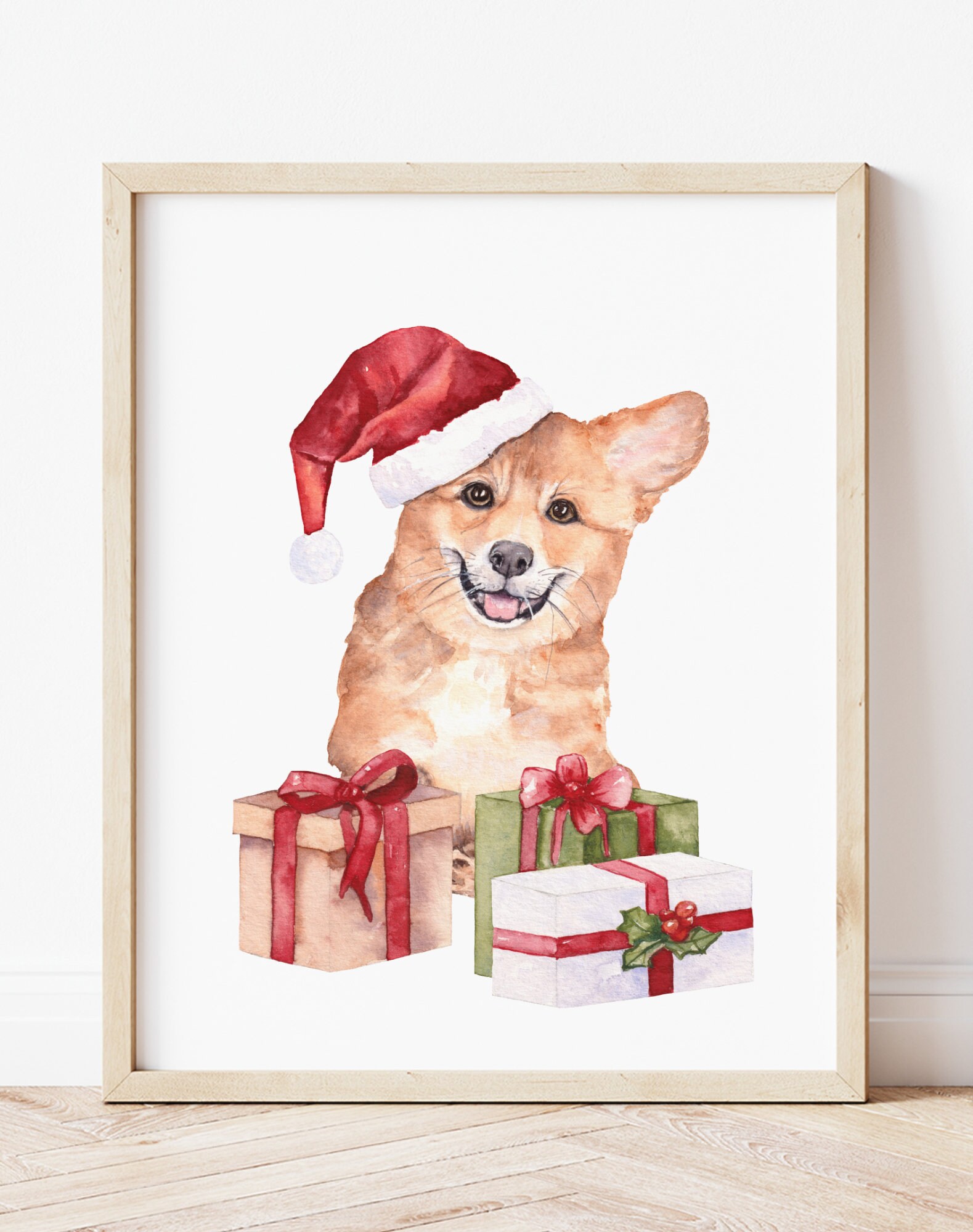 Christmas Prints Set of 6. Christmas Printable Gallery Wall - Etsy