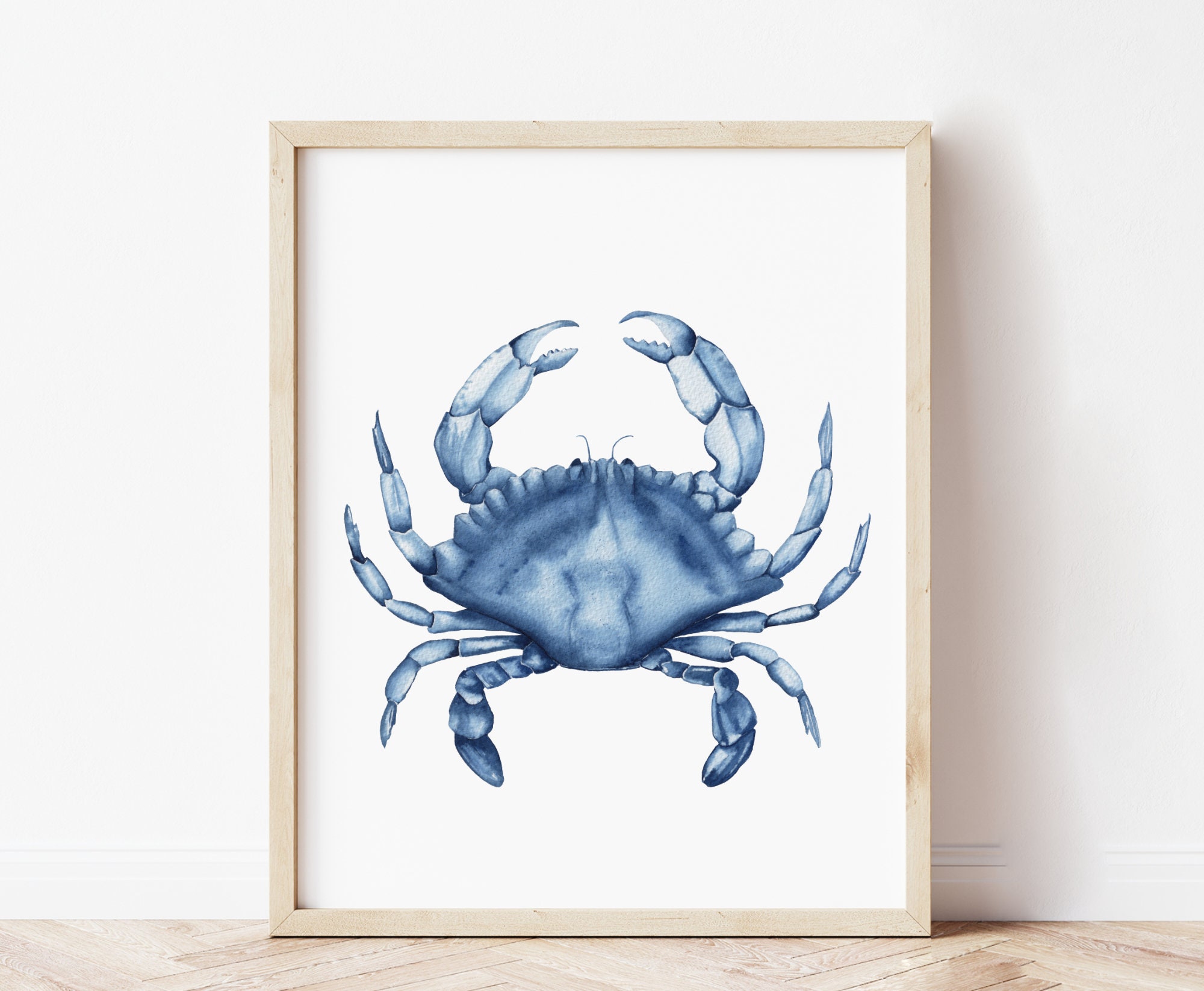 Watercolor Sea Creatures Prints Set of 3. Coastal Printable - Etsy