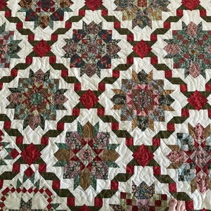 King Sized Patchwork Quilt - Etsy