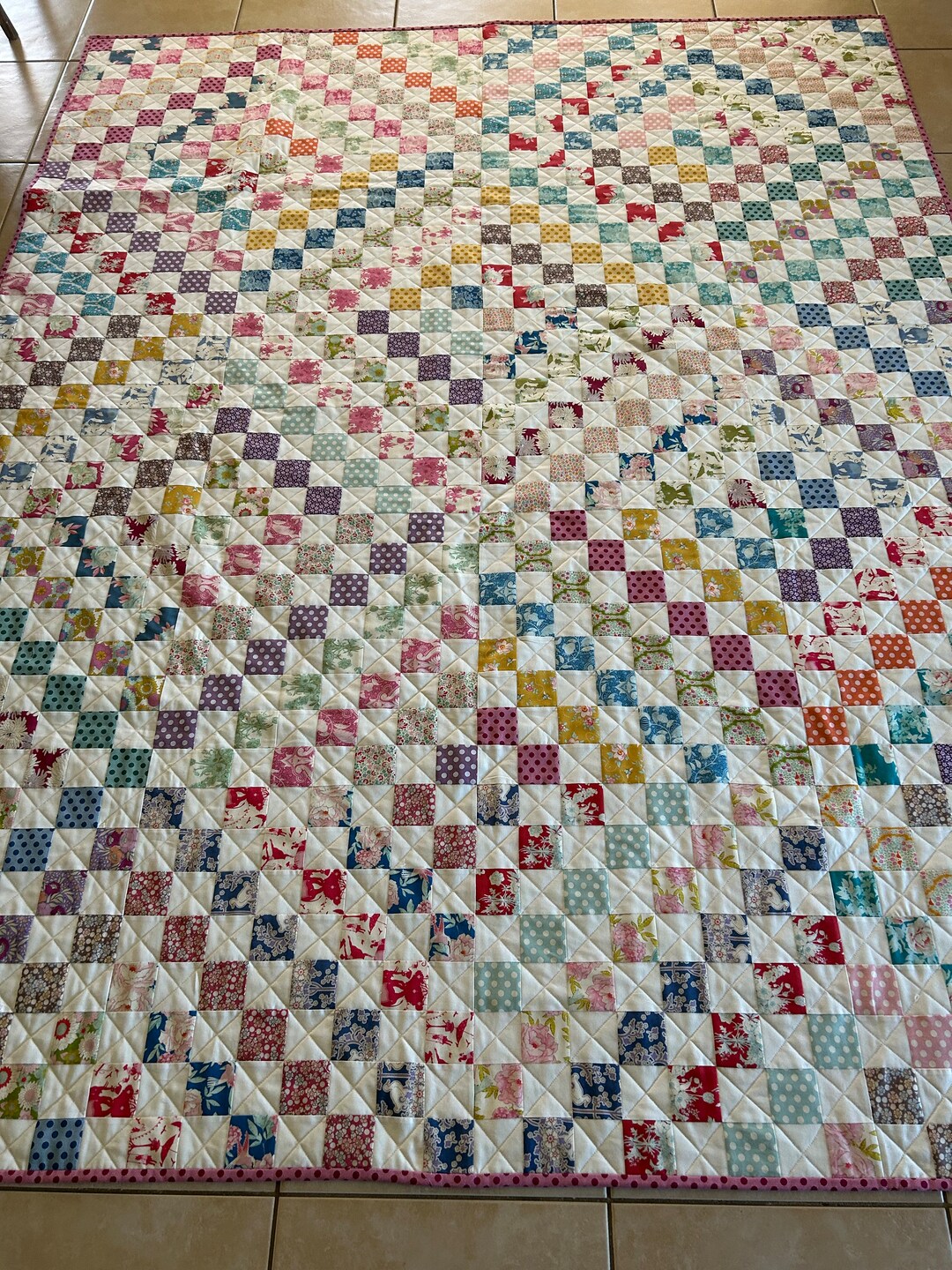 Patchwork Quilt - Etsy Australia