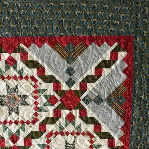 King Sized Patchwork Quilt - Etsy