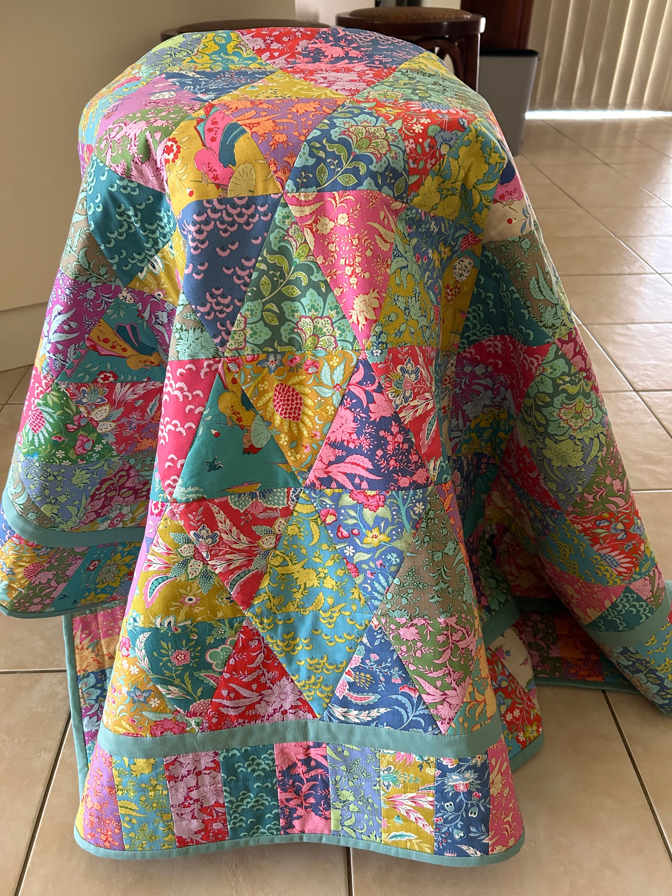 Bright Tilda Quilt - Etsy