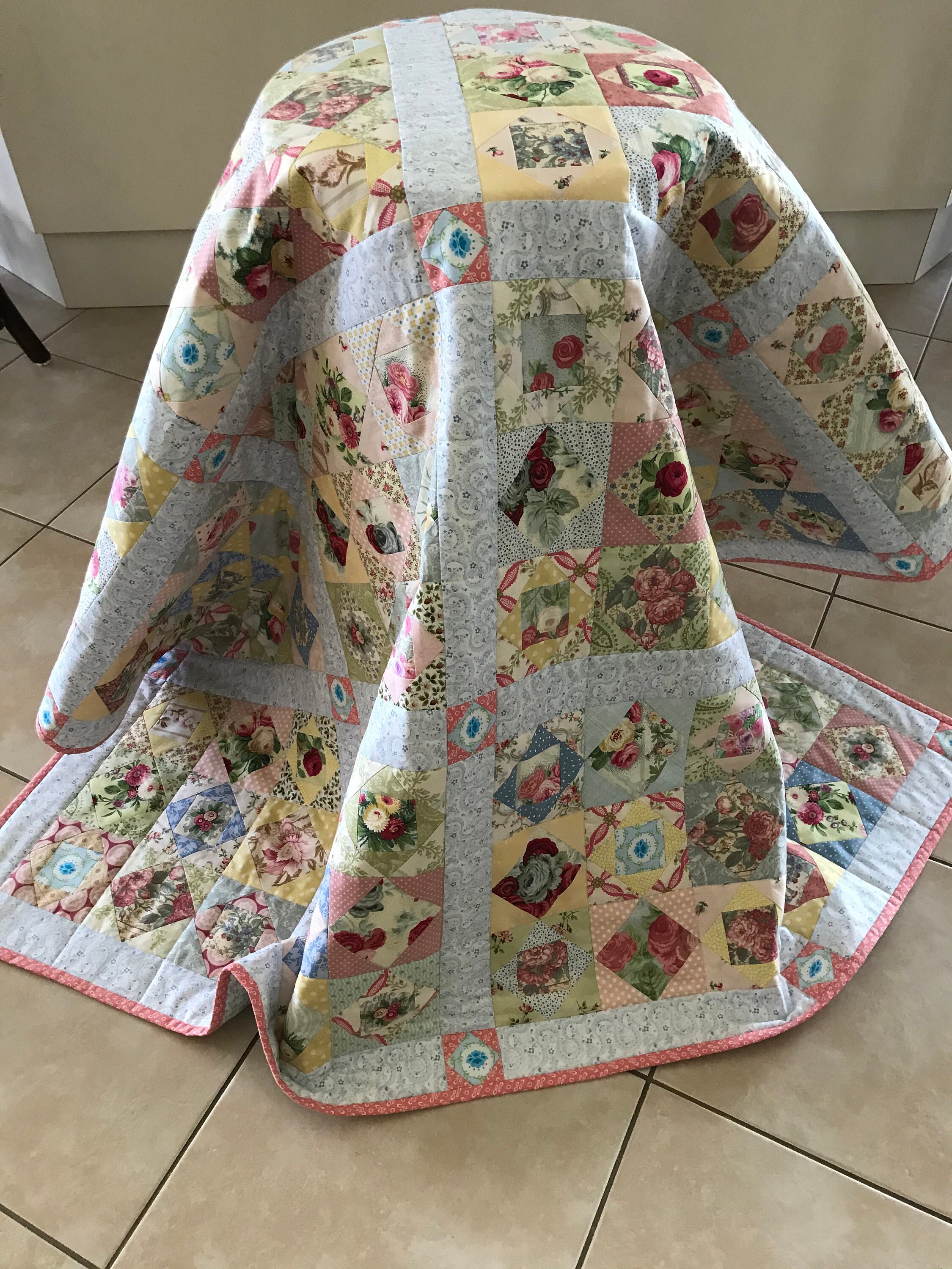 Patchwork Quilt - Etsy Australia