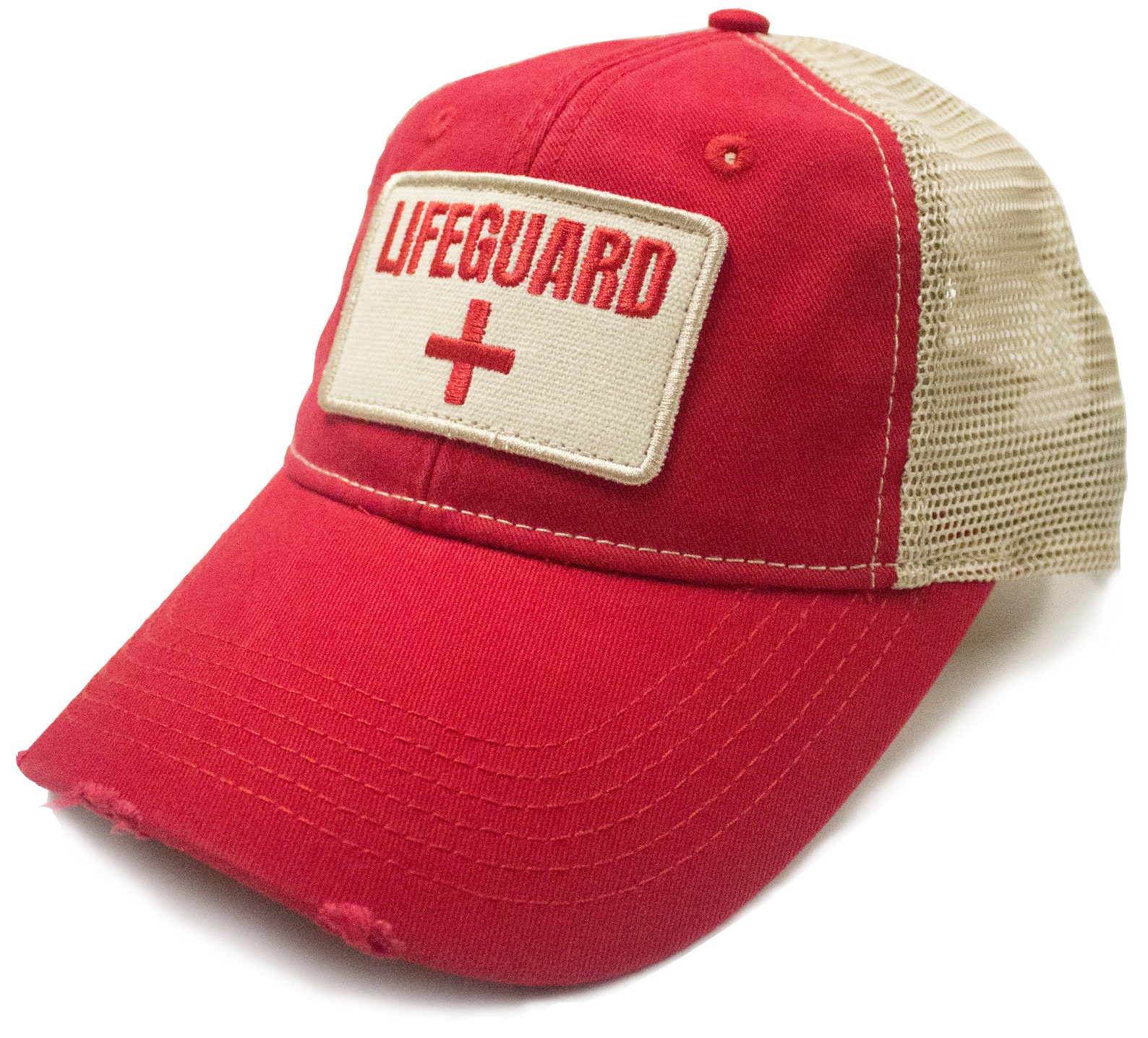 Urban Ridge Lifeguard Hat - Vintage Style/distressed Visor - Etsy