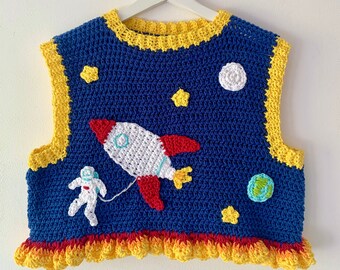 Space Crop Top | Etsy