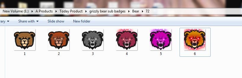 Bear Twitch Sub Badges Bear Twitch Emotes/ Bear Badges for - Etsy Canada