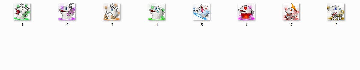 Fish Twitch Sub Badges / Fish Twitch Emotes / Fish Badges for Streamers ...