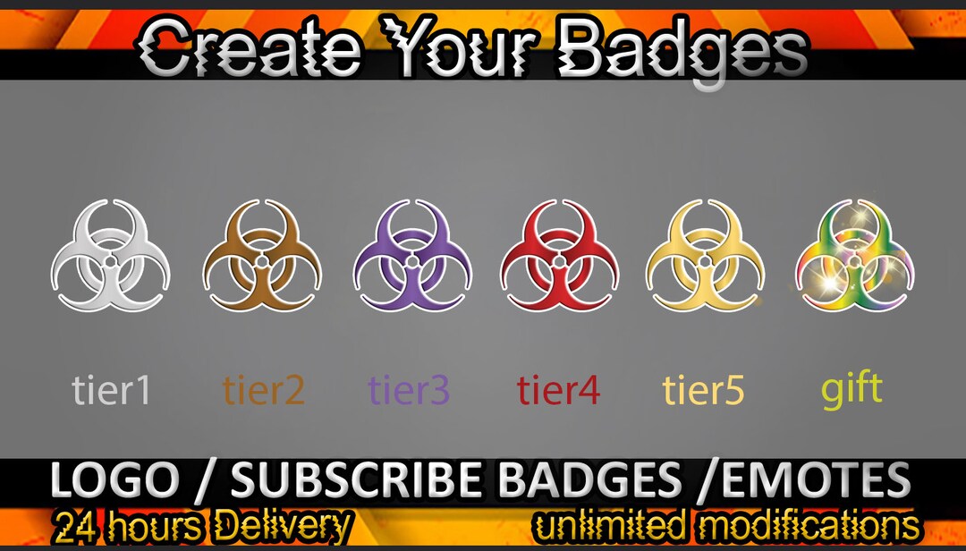 Symbol Twitch Sub Badges, Symbol Twitch Emotes / Symbol Badges for ...