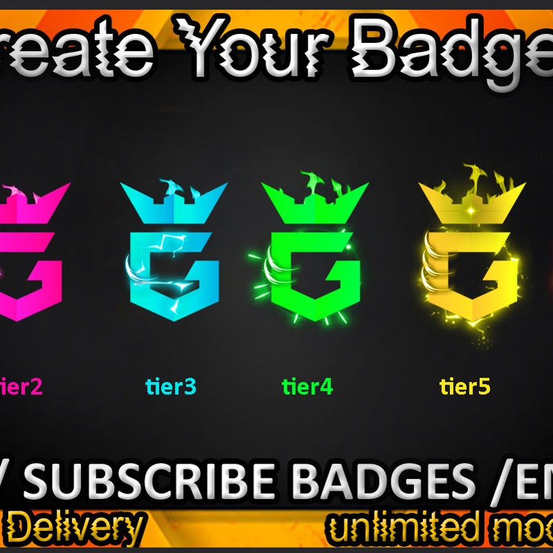 Sub Badges - Etsy