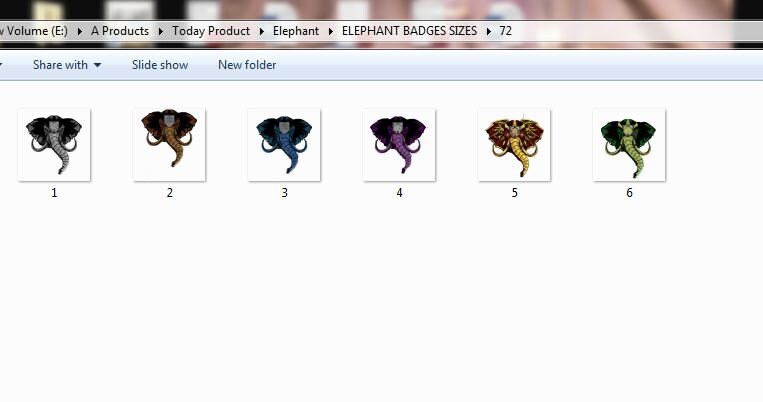 Elephant Head Twitch Sub Badges, Elephant Head Twitch Emotes/elephant ...