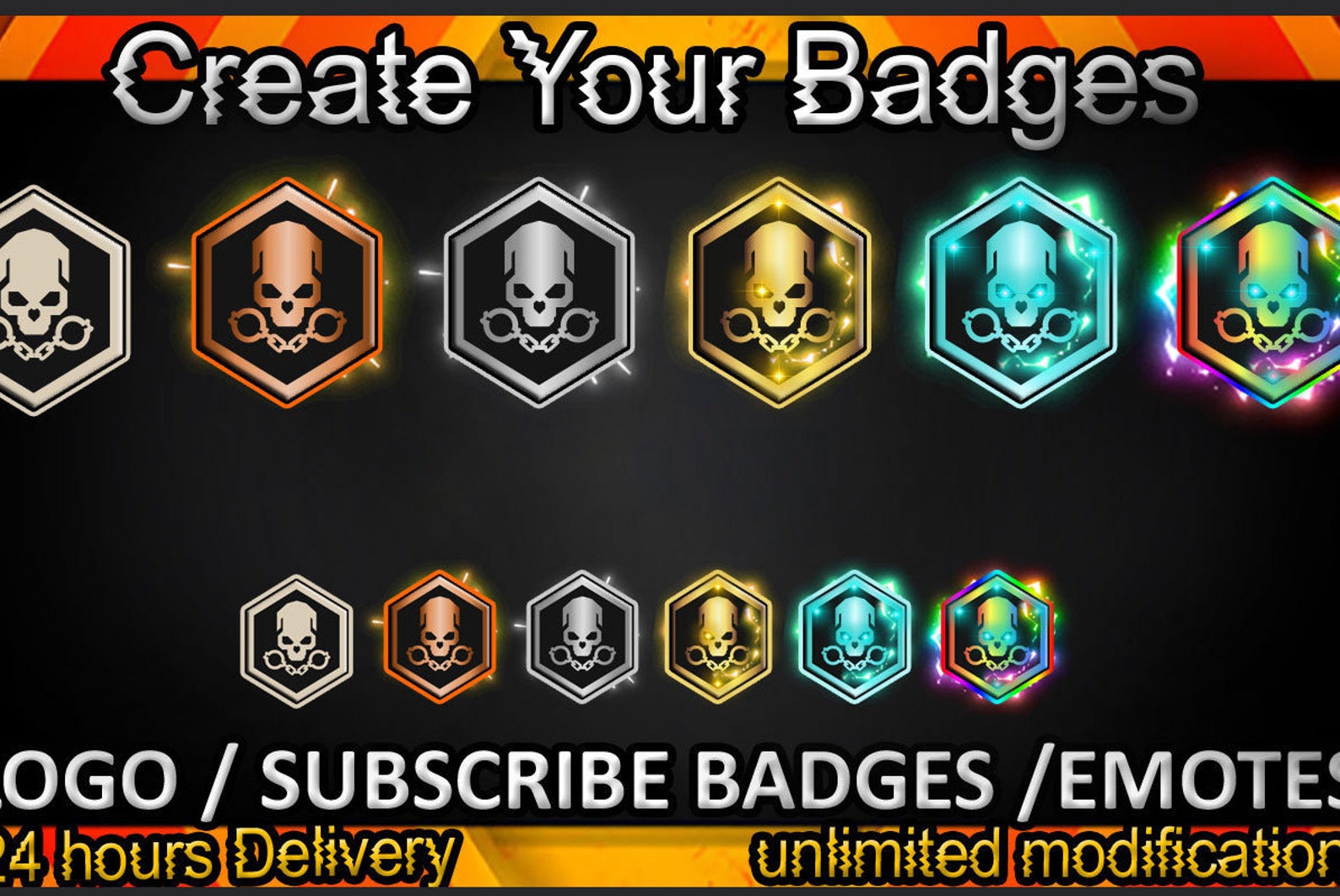 Skull Twitch sub badges call of duty Twitch emotes / call of | Etsy