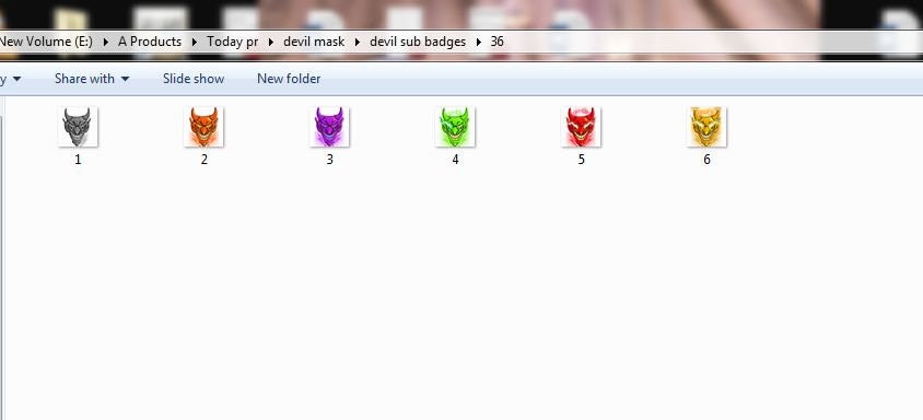 Devil Mask Twitch Sub Badges Devil Mask Twitch Emotes / Devil - Etsy